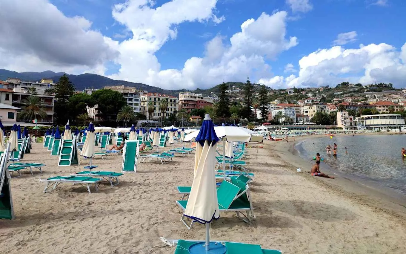 Beach Lido Sanremo, San remo - Tariffs 2026 - MySunbed