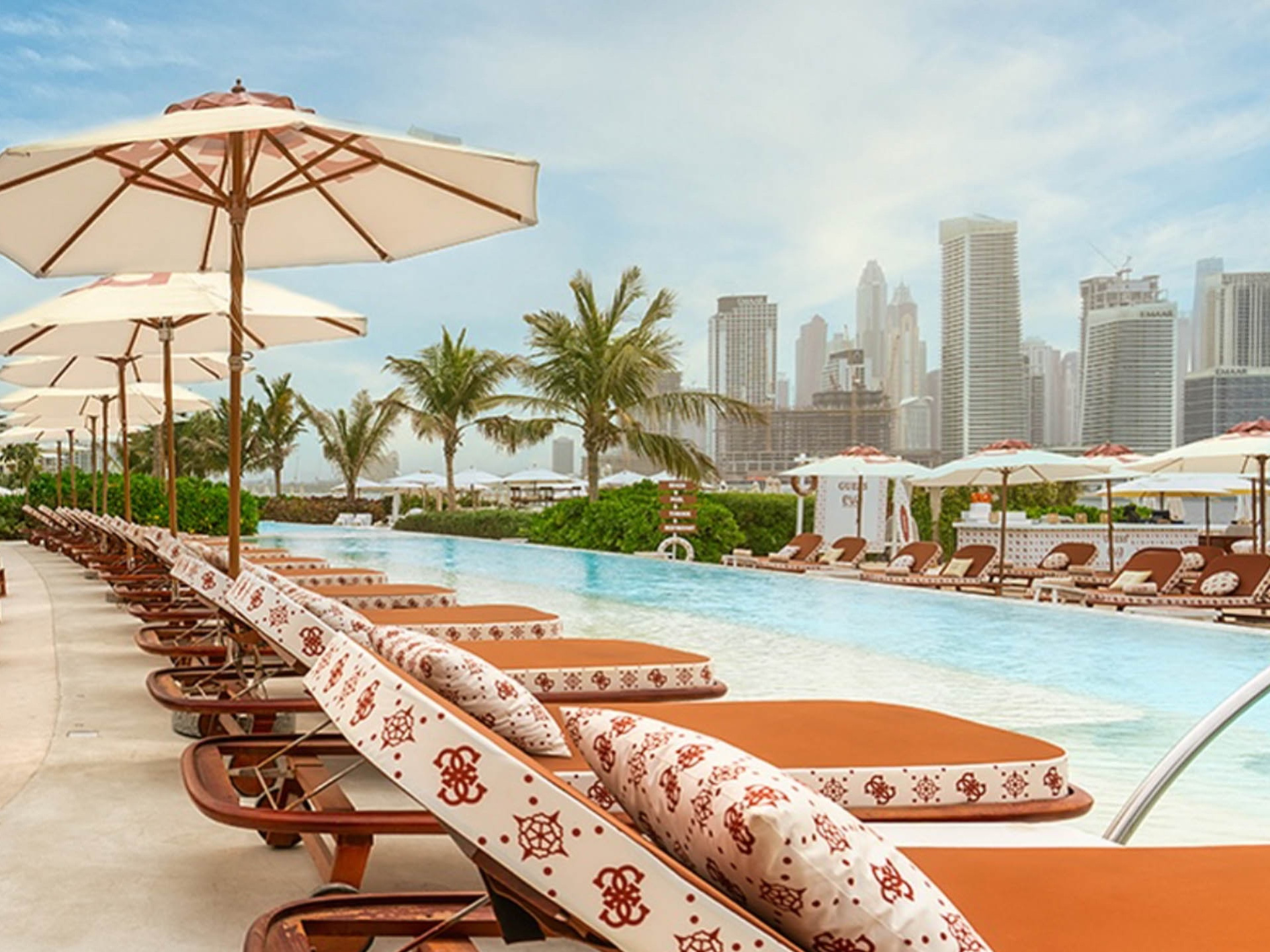 Eva Beach House Dubai | Day Pass & Sunbeds Palm West