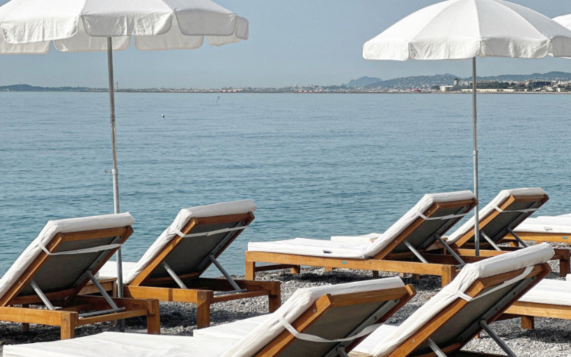 Beach Bocca Mar, Nice - Tariffs 2026 - MySunbed
